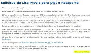 Cita Previa DNI y Pasaporte por Internet y Teléfono - Adminfácil